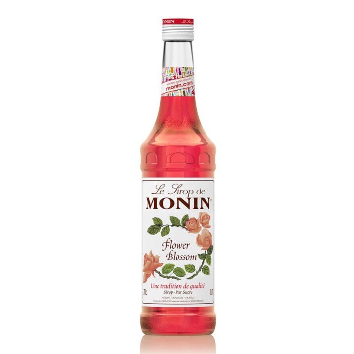 MONIN Flower Blossom Syrup 700 ml. 6 bottle โมนิน ฟลาวเวอร์บลอสซั่ม ไซ ...