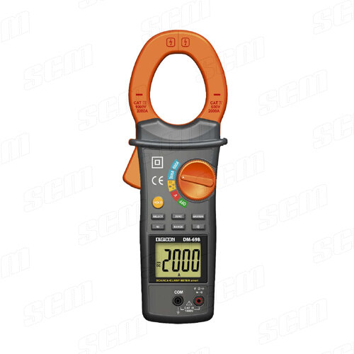 DIGICON DM-698 ดิจิตอลแคล้มป์มิเตอร์ 2000A DC/AC - Sang Chai Meter