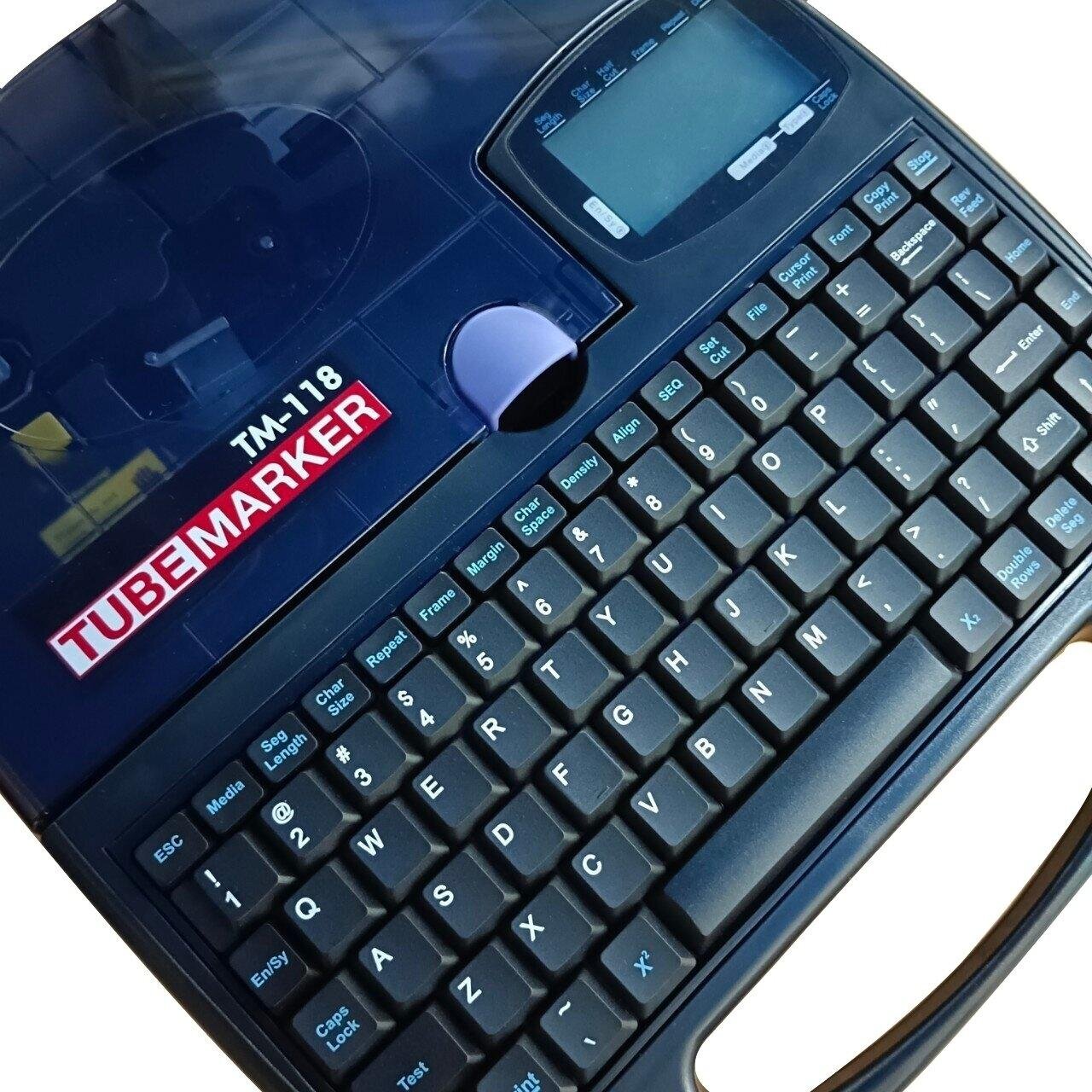 Tube Marker เครื่องพิมพ์ปลอกสายไฟ และสติกเกอร์ TM-118 - Sang Chai Meter