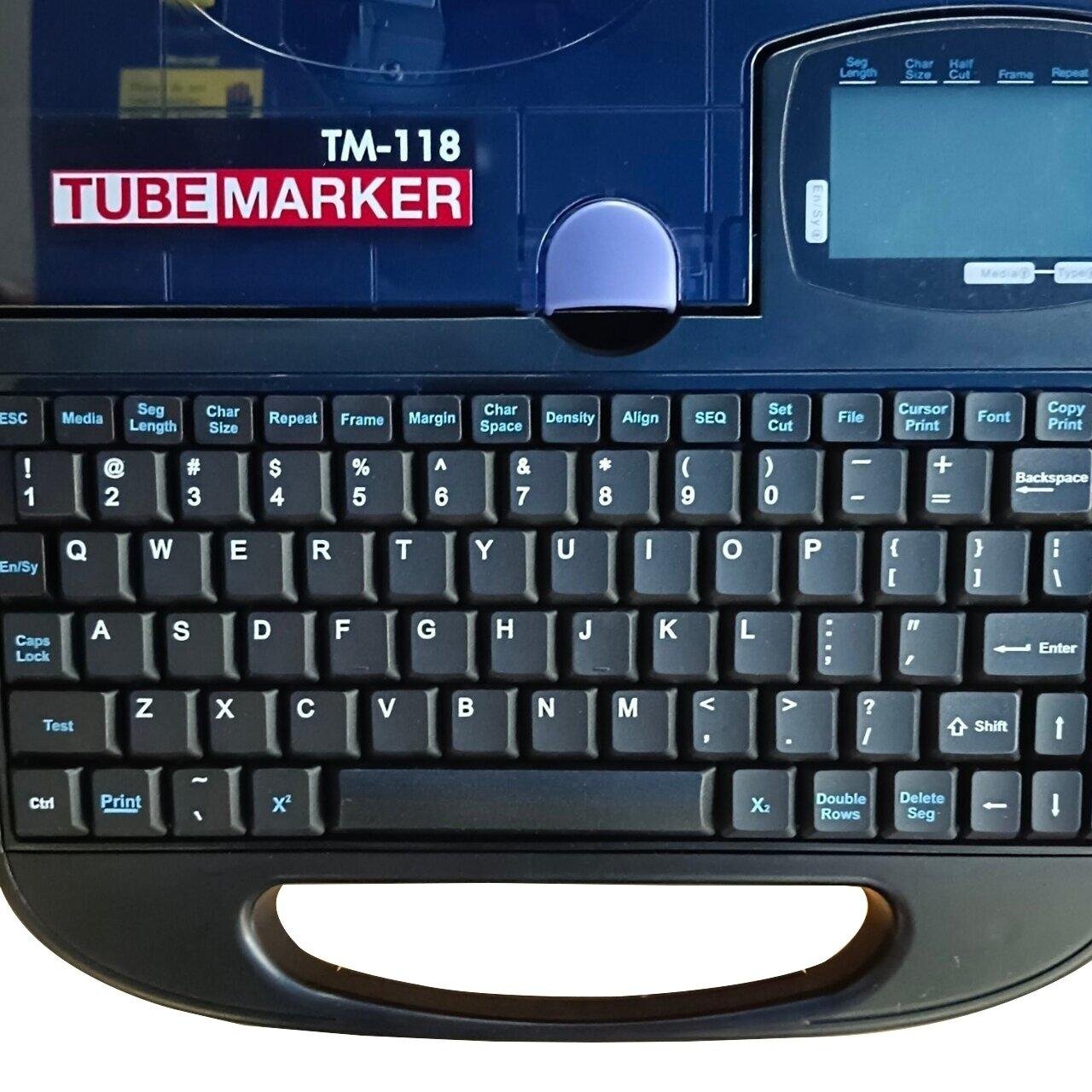 Tube Marker เครื่องพิมพ์ปลอกสายไฟ และสติกเกอร์ TM-118 - Sang Chai Meter