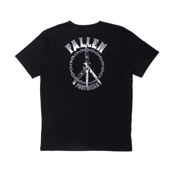 FALLEN - PEACE & WAR TEE - BLACK / GRAY - StreetBOX