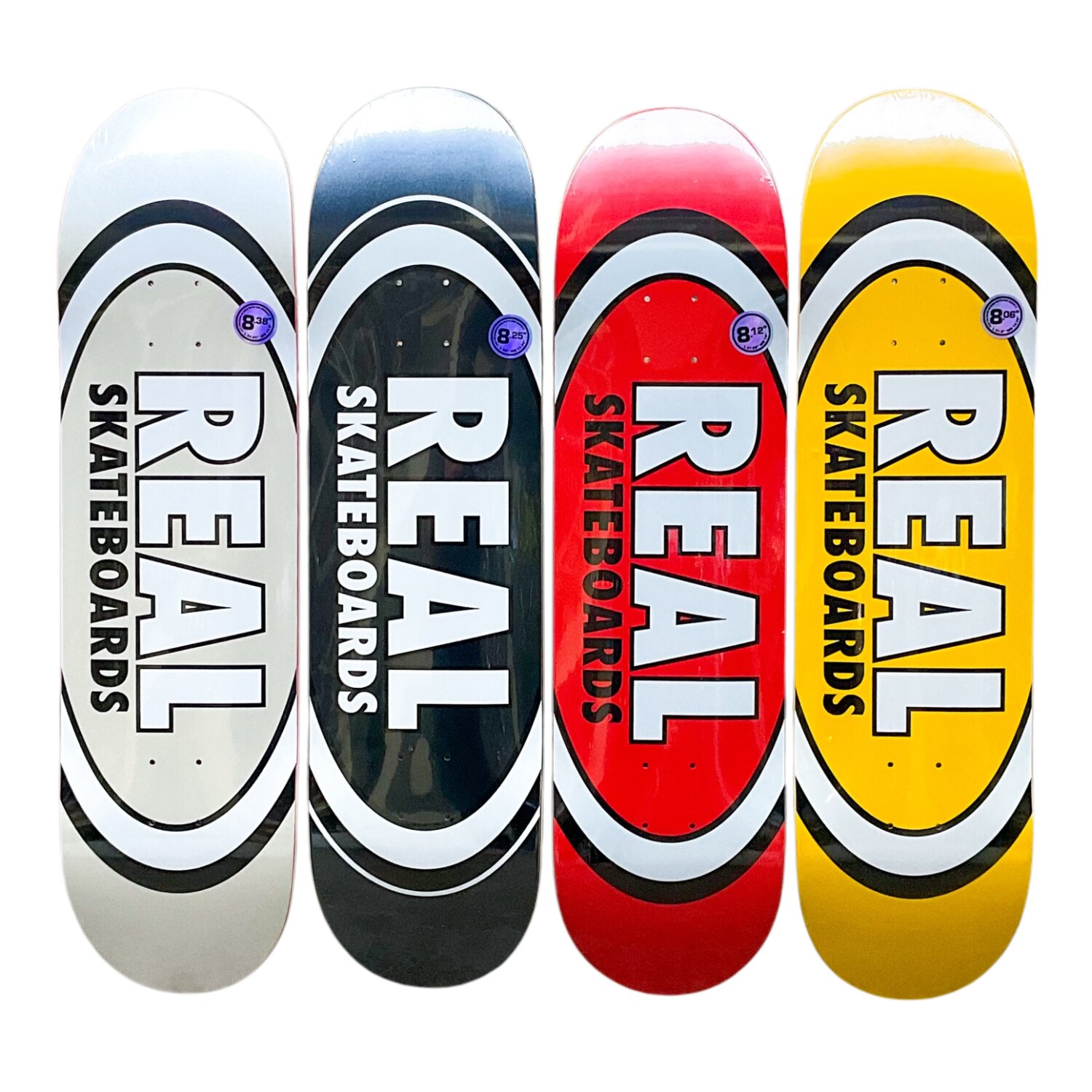 REAL DECK 8.06, 8.12, 8.25, 8.38 : CLASSIC OVAL 8.06, 8.12, 8.25, 8.38 ...