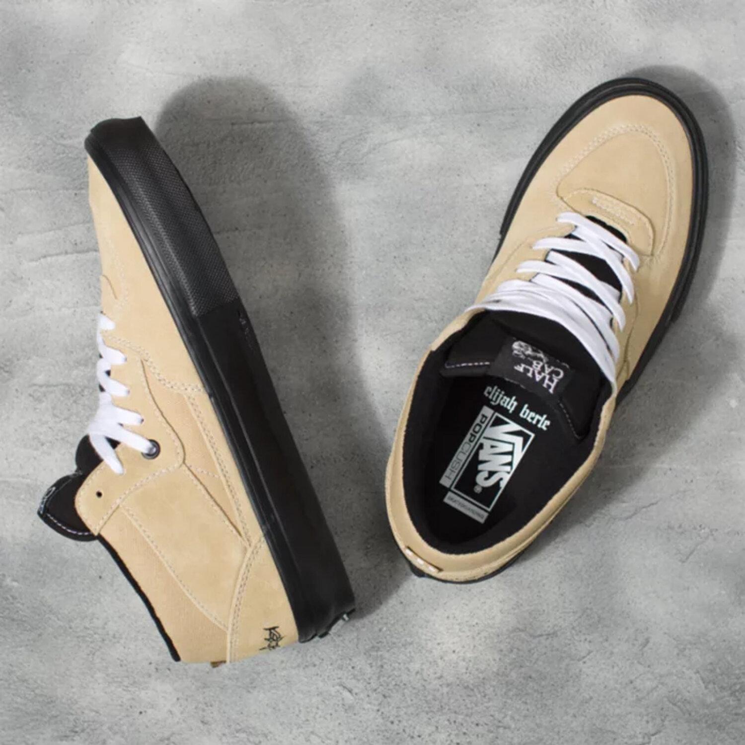 VANS - ELIJAH BERLE SKATE HALF CAB - KHAKI/BLACK - StreetBOX